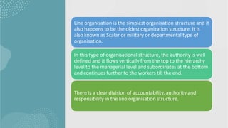 DETAILS OF VARIOUS TYPES OF ORGANIZATIONS | PPT