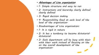 DETAILS OF VARIOUS TYPES OF ORGANIZATIONS | PPT