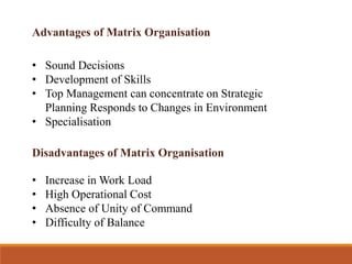 Types of organization structures | PPTX