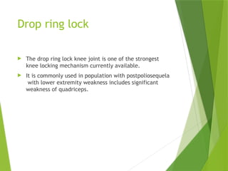 Types of orthotic knee joints & mechanism.pptx