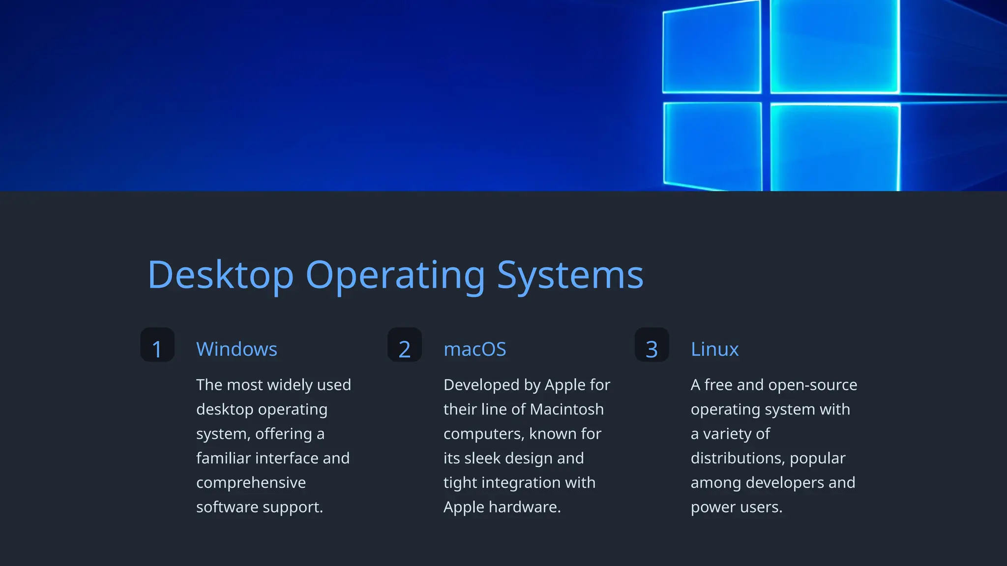 TYpes of OS.ppdifferent types of operating system | PPTX