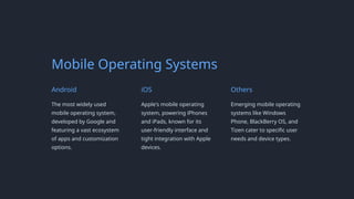 TYpes of OS.ppdifferent types of operating system | PPTX