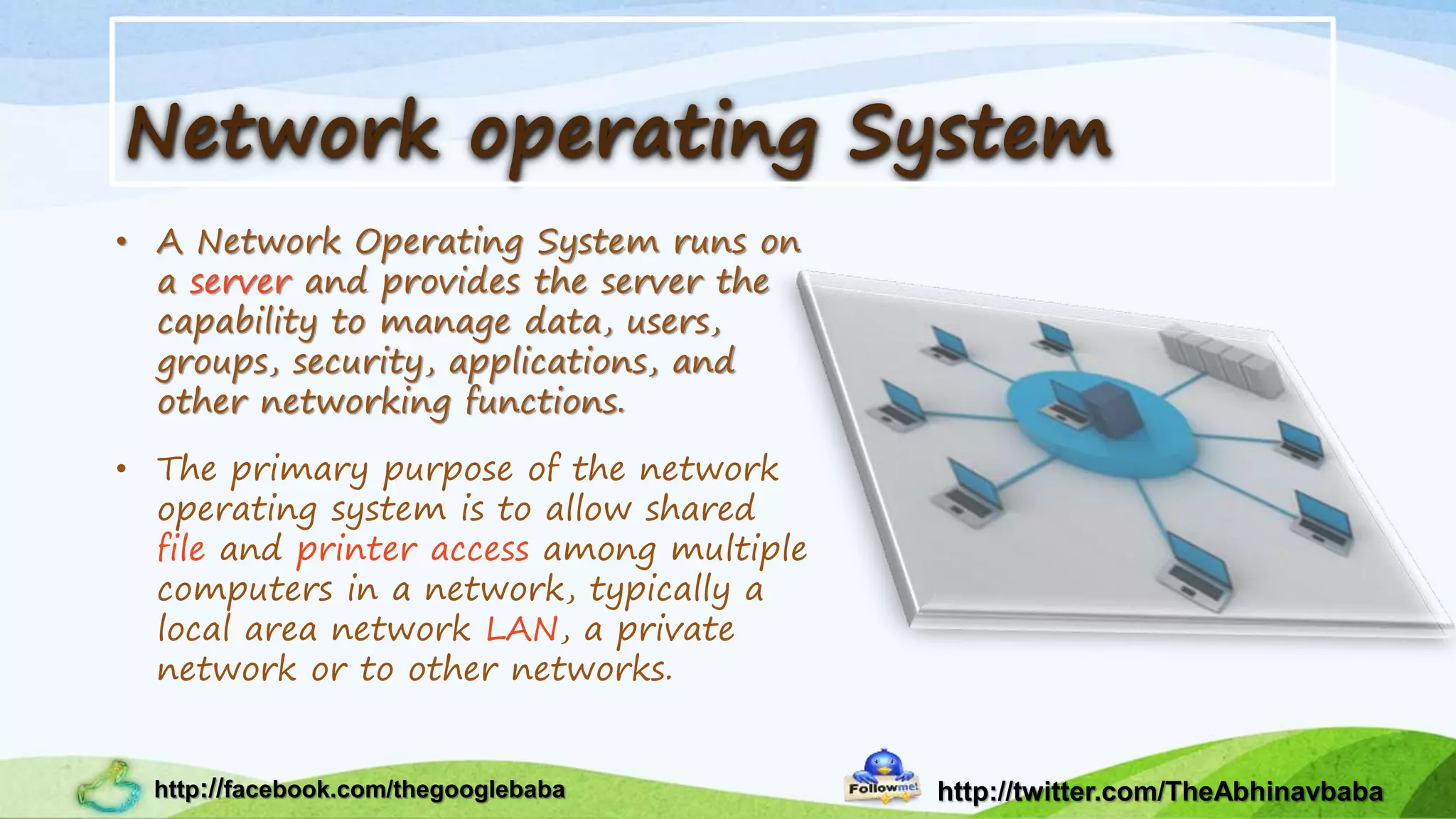Operating System Types Of Operating System Unit 1 Ppt