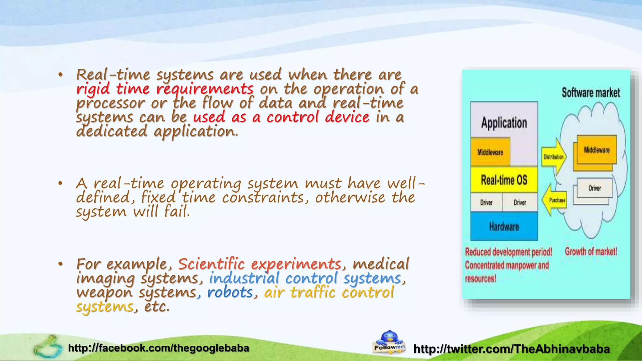 Operating System Types Of Operating System Unit 1 Ppt