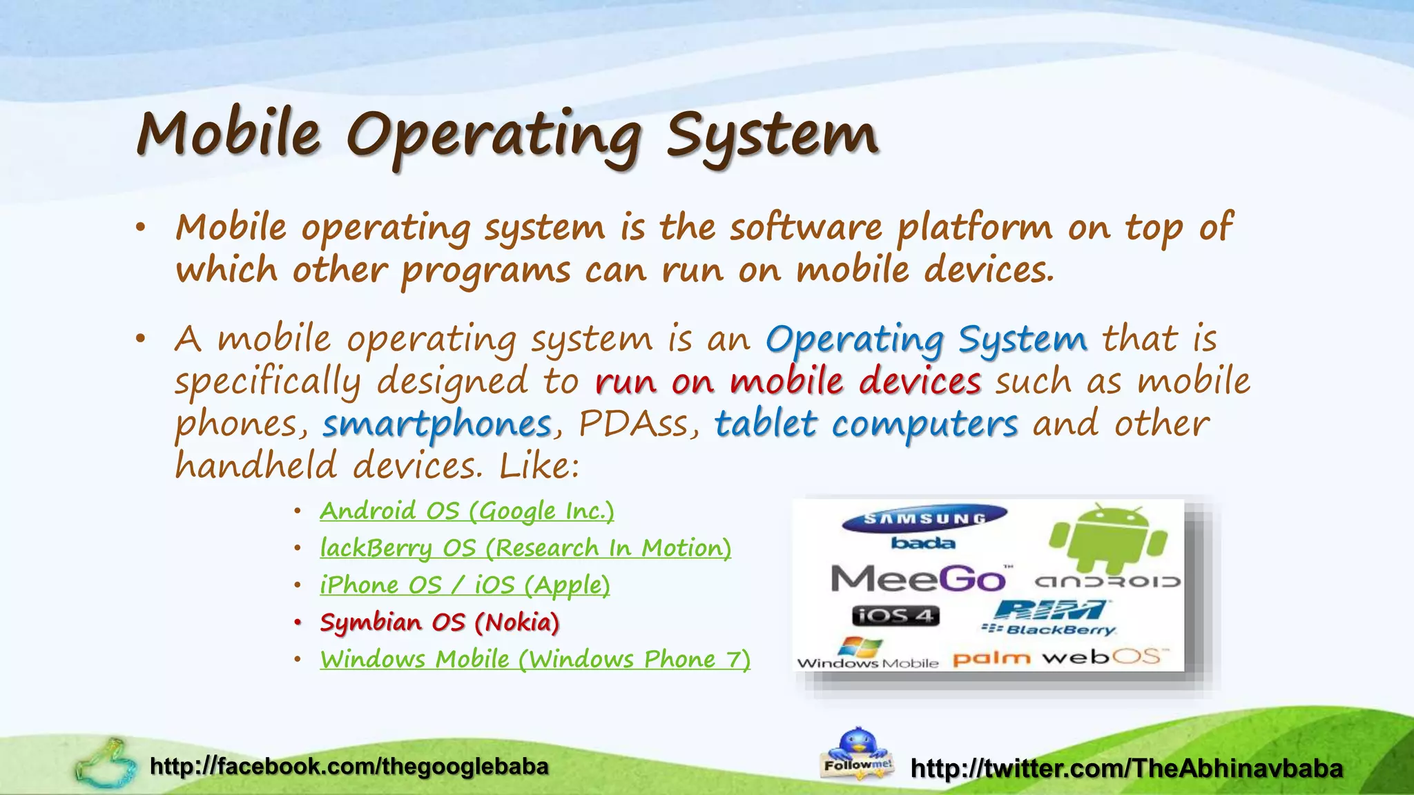 Operating System Types Of Operating System Unit 1 Pptx
