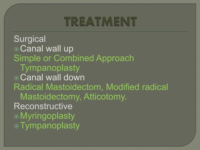 Types of Otitis Media by Dr. Haseeb Ahmed - dec 2011 | PPTX