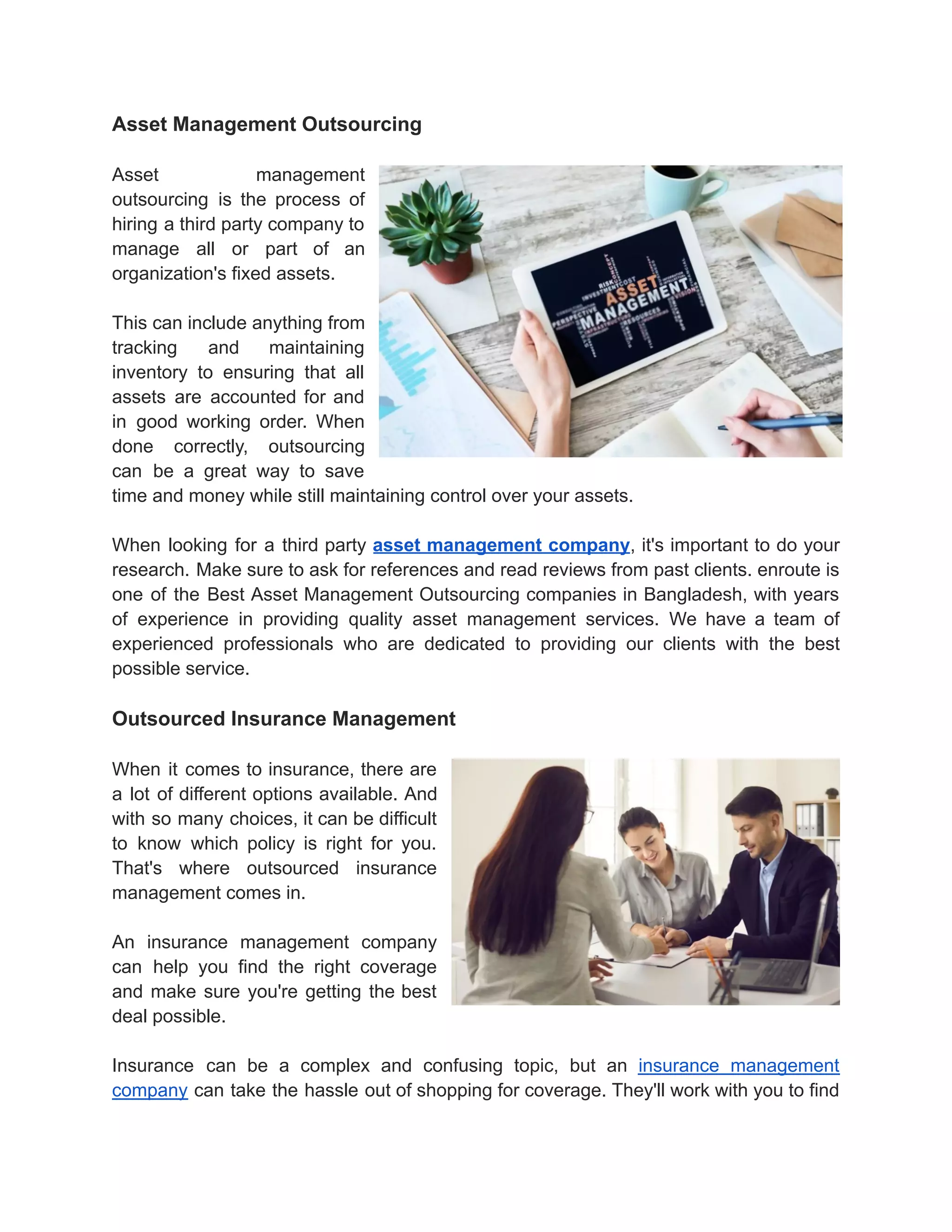 The 18 Types of Outsourcing Service - It Helps to Choose the Right ...