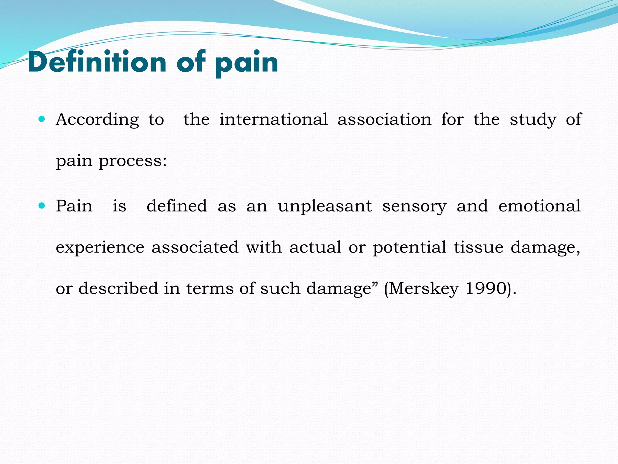 Types of pain | PPTX