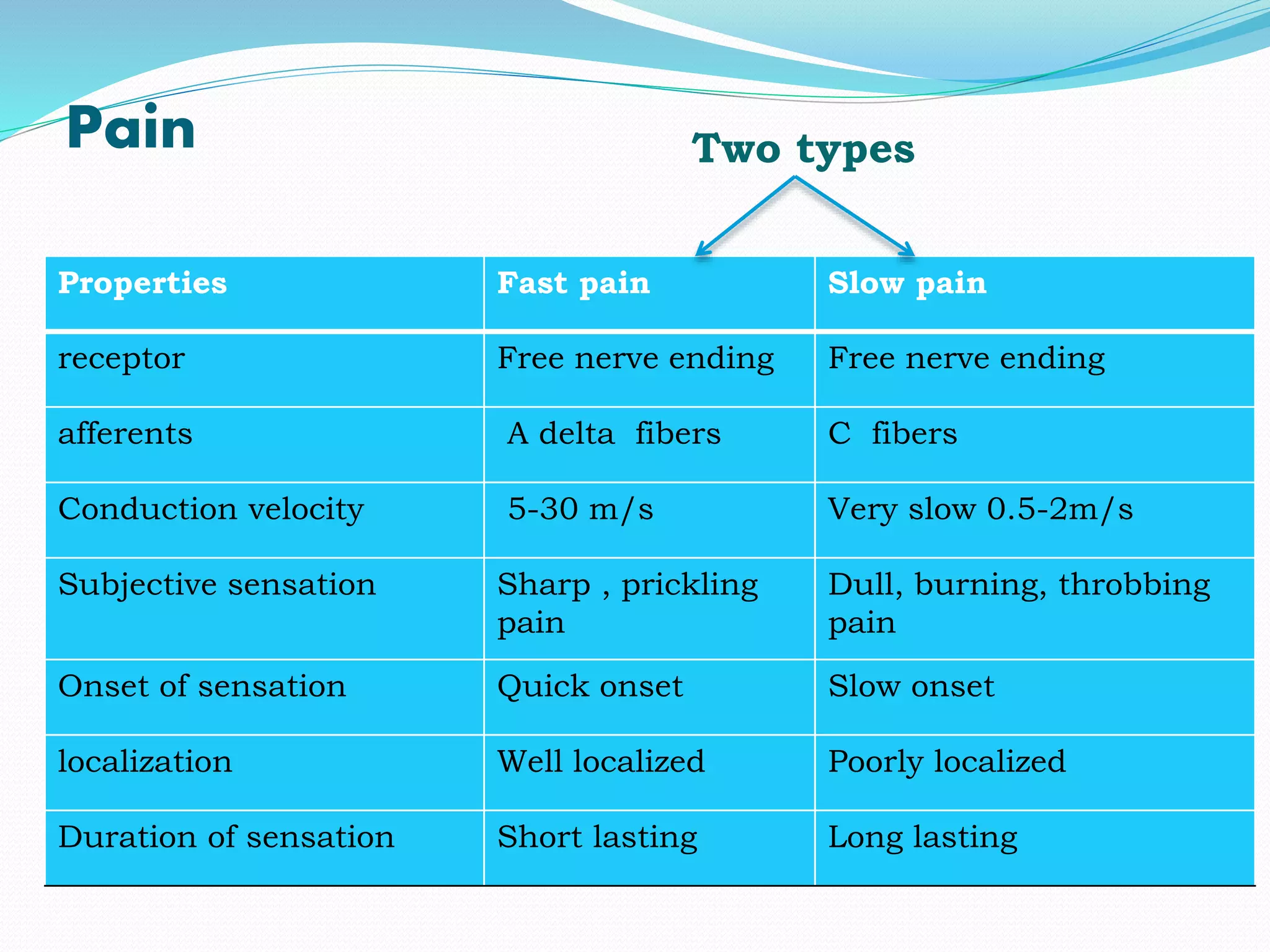 Types of pain | PPTX