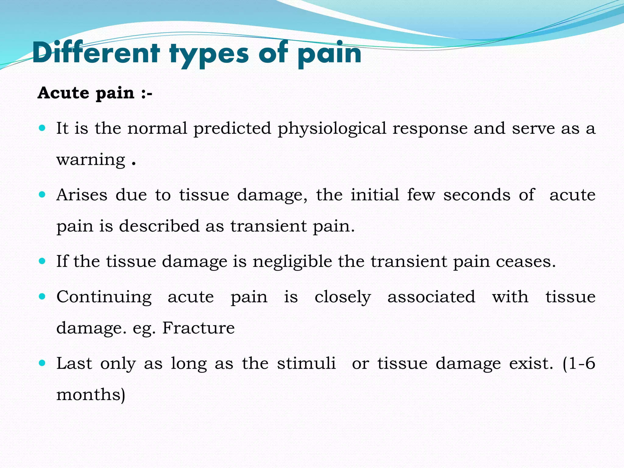 Types of pain | PPTX