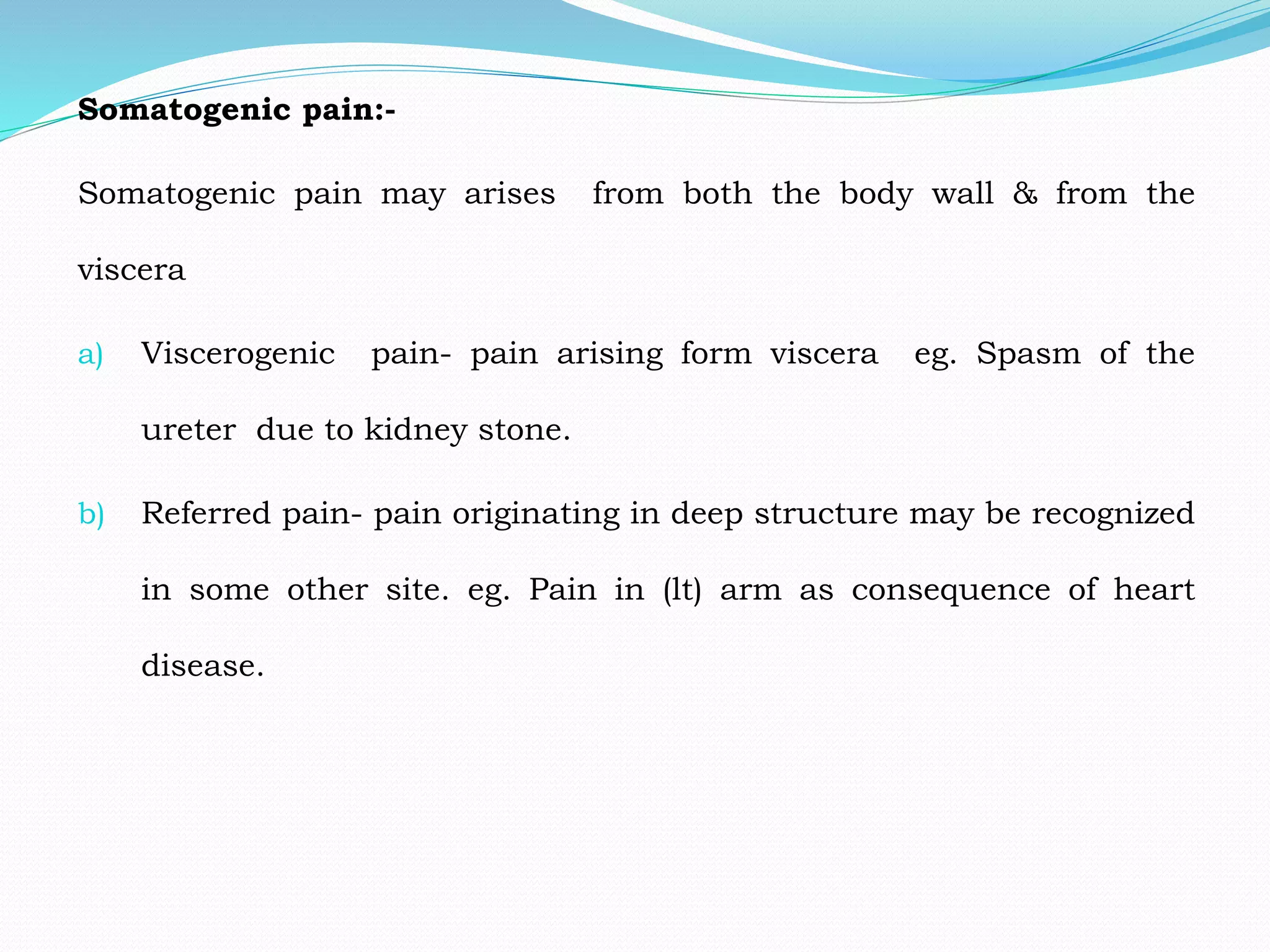 Types of pain | PPTX