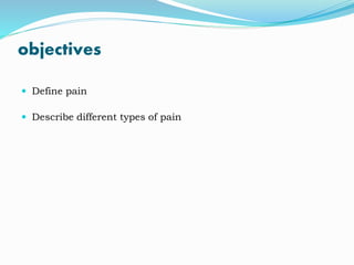 Types of pain | PPTX