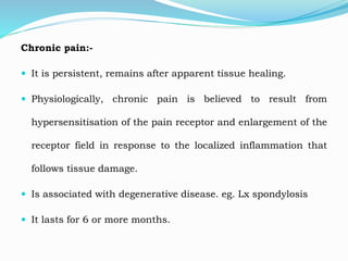 Types of pain | PPTX