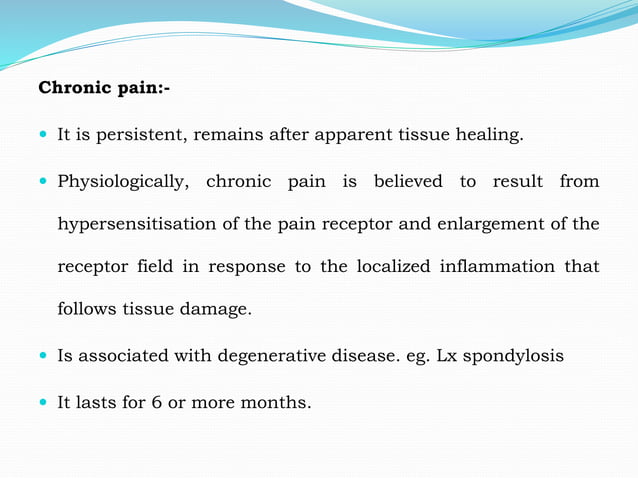 Types of pain | PPTX | Physical Therapy | Wellness