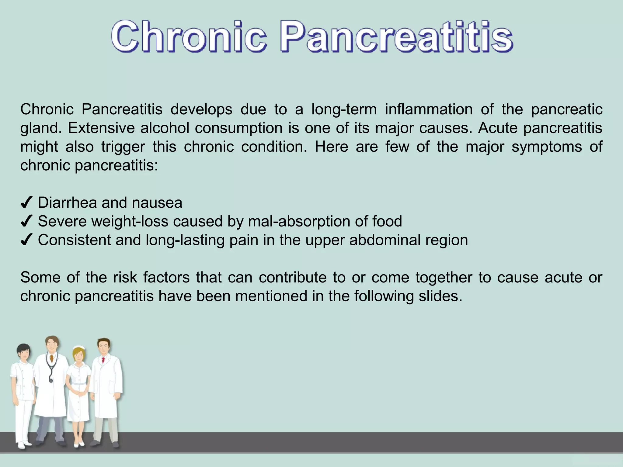 Types of pancreatitis and their symptoms | PPT