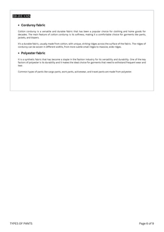 TYPES OF PANTS FABRIC .pdf