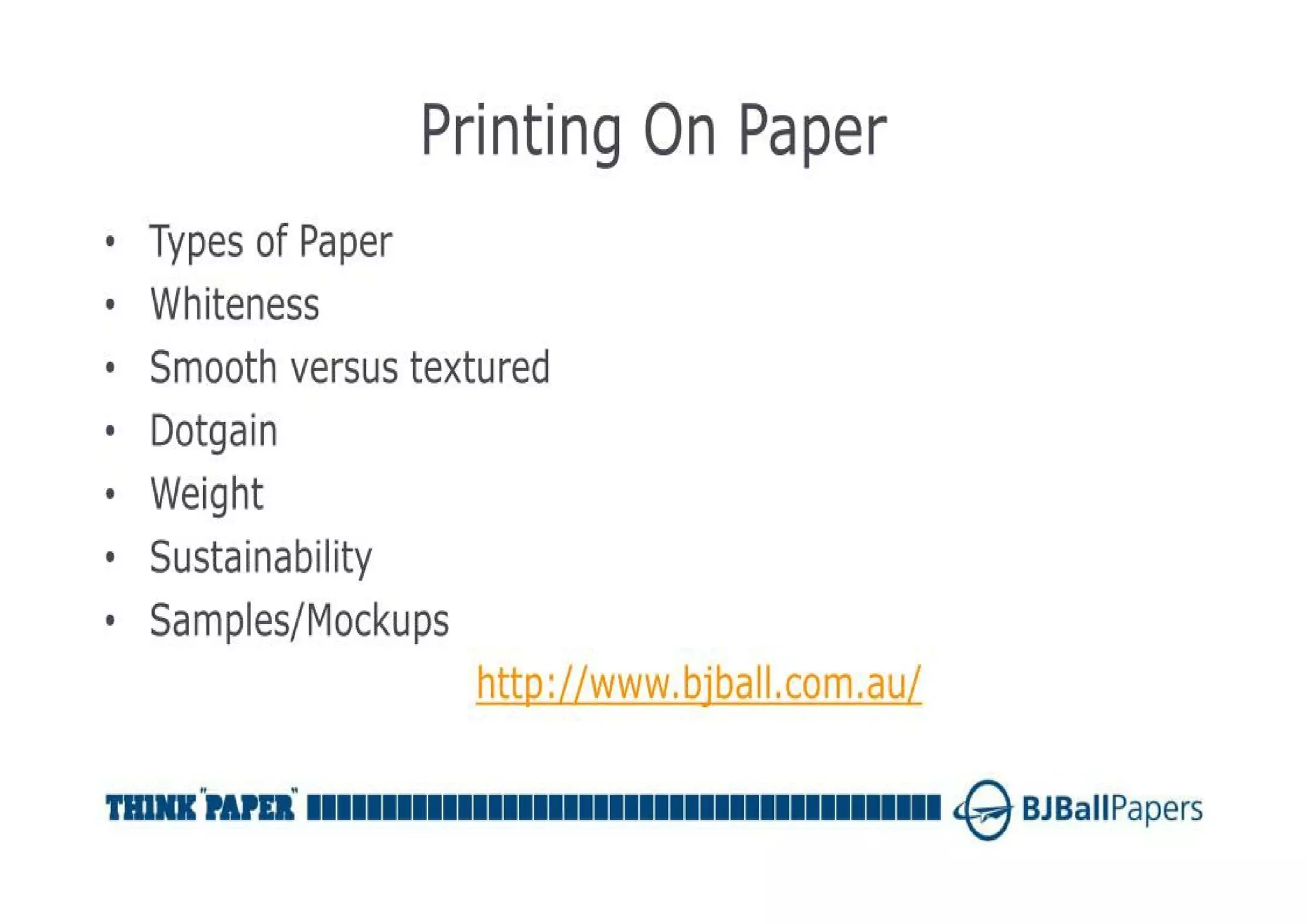 Types Of Paper | PDF