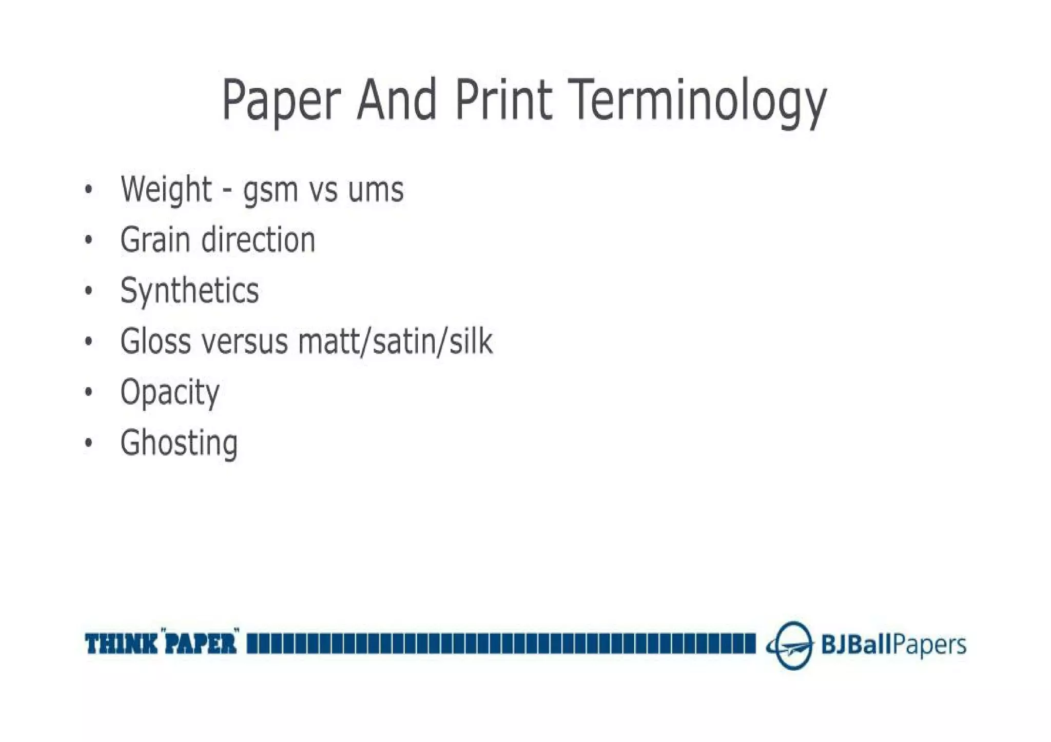 Types Of Paper | PDF