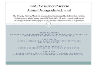 Types Of Papers | PDF