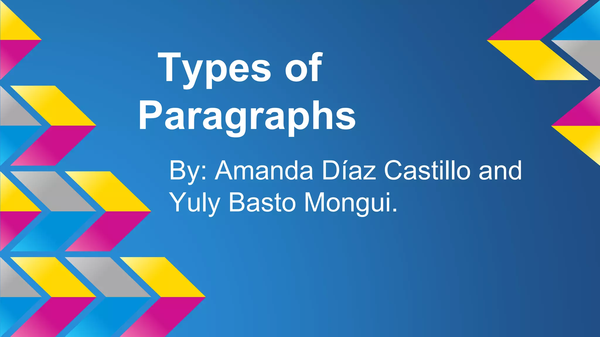Types of paragraph | PPTX
