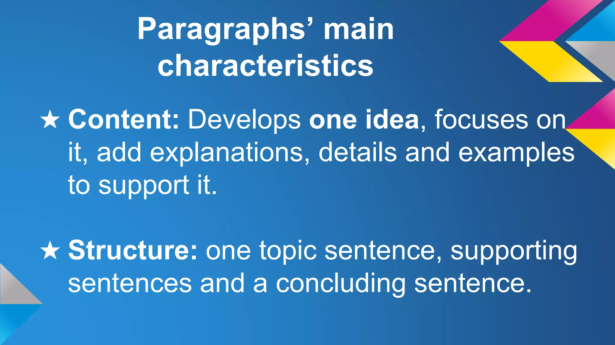 Types of paragraph | PPTX