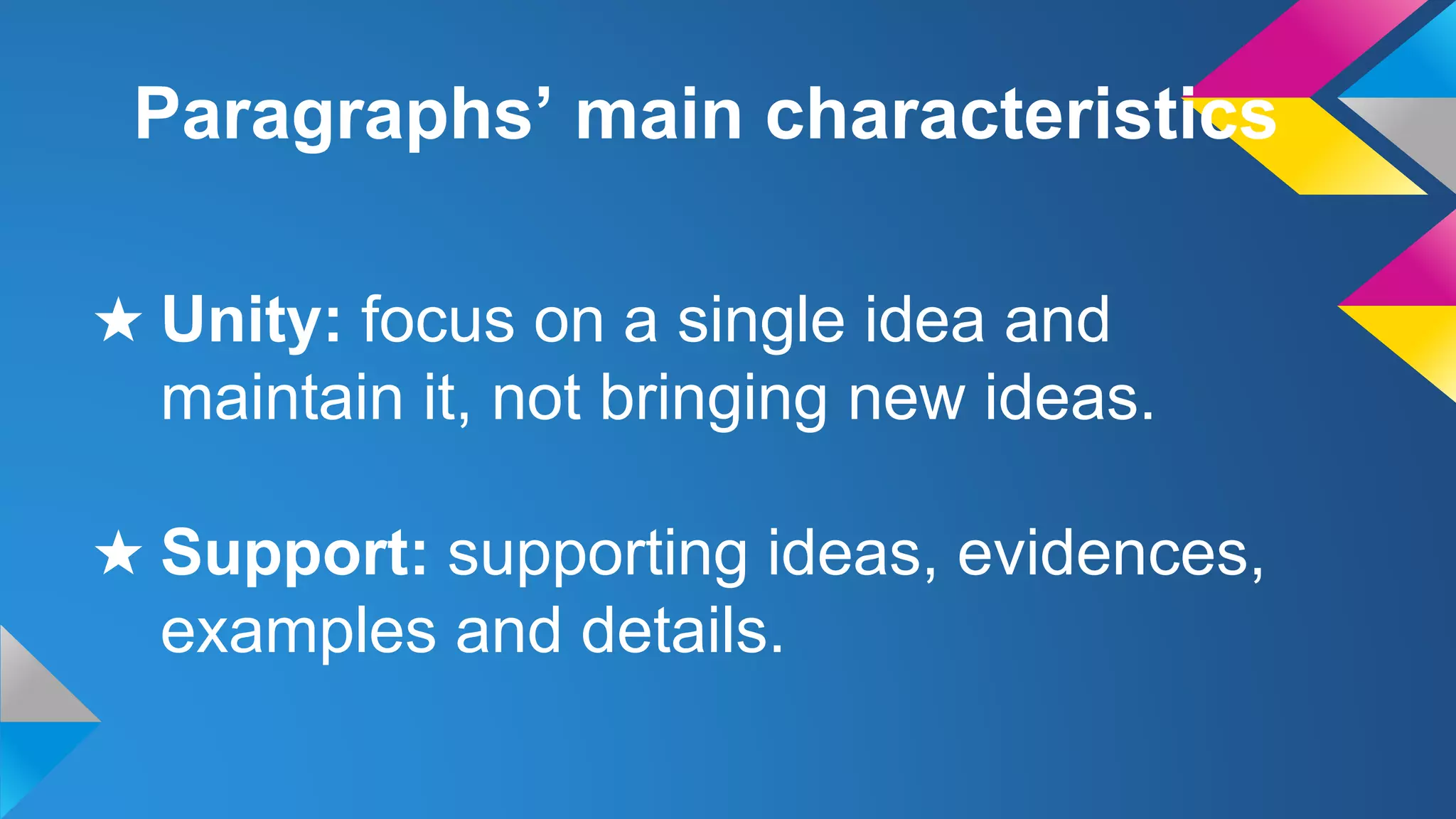 Types of paragraph | PPTX