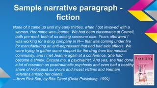 Types of paragraph | PPTX