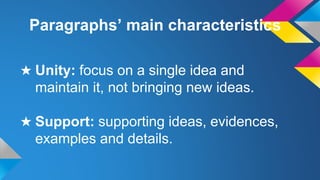 Types of paragraph | PPTX