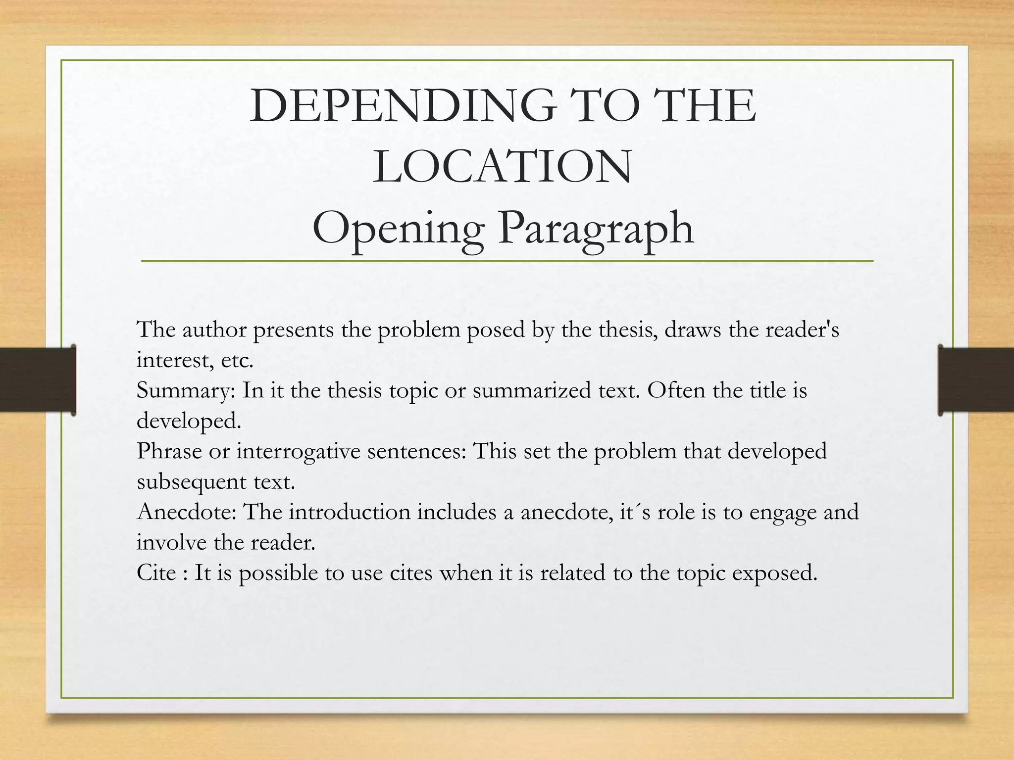 Types of paragraph | PPT