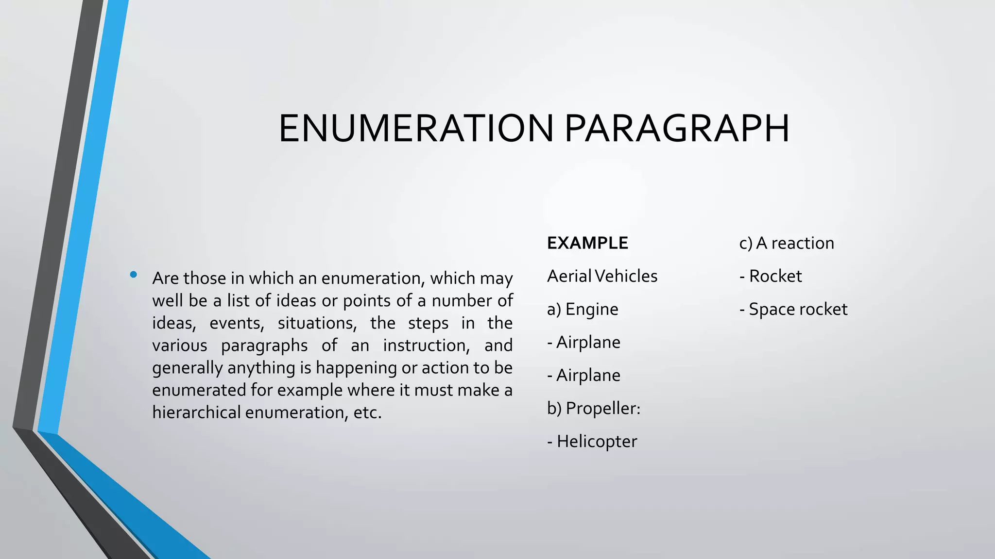 Types of paragraph | PPTX