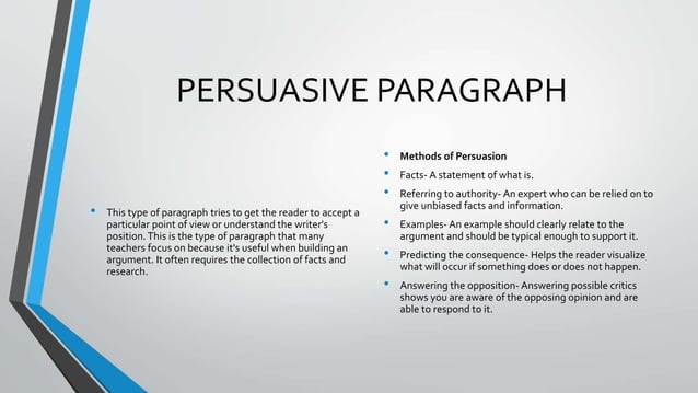 Types of paragraph | PPTX