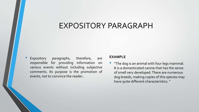 Types of paragraph (3) | PPTX | Dogs | Pets