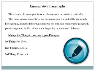 Types of paragraphs | PPT