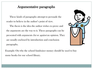 Types of paragraphs | PPT