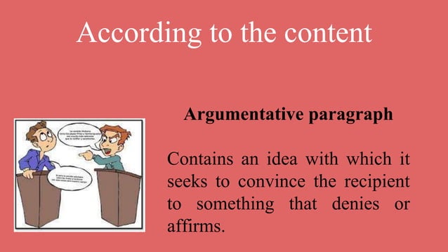 Types of paragraphs | PPTX | Science