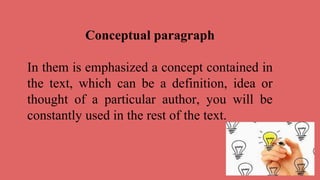 Types of paragraphs | PPTX
