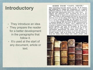 The types of paragraphs | PPTX
