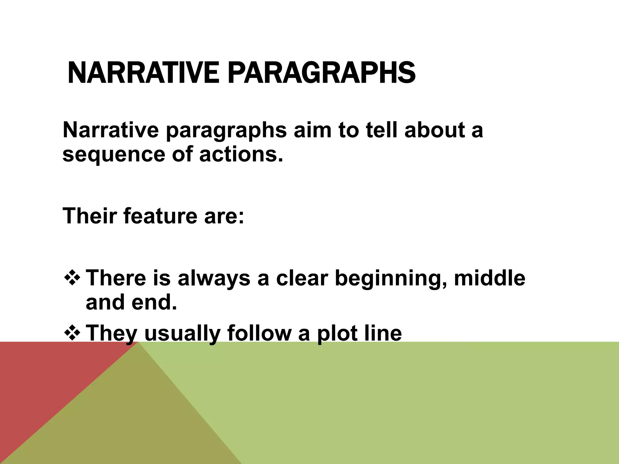 Types of paragraphs | PPTX