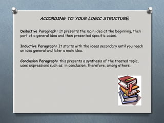 Types of paragraphs | PPT