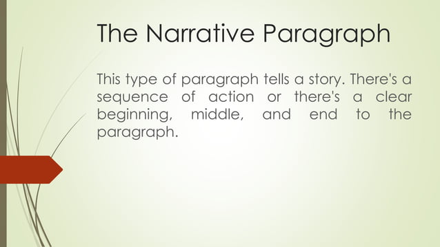 Types of paragraphs | PPTX