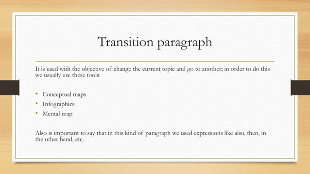 Types of paragraphs | PPT