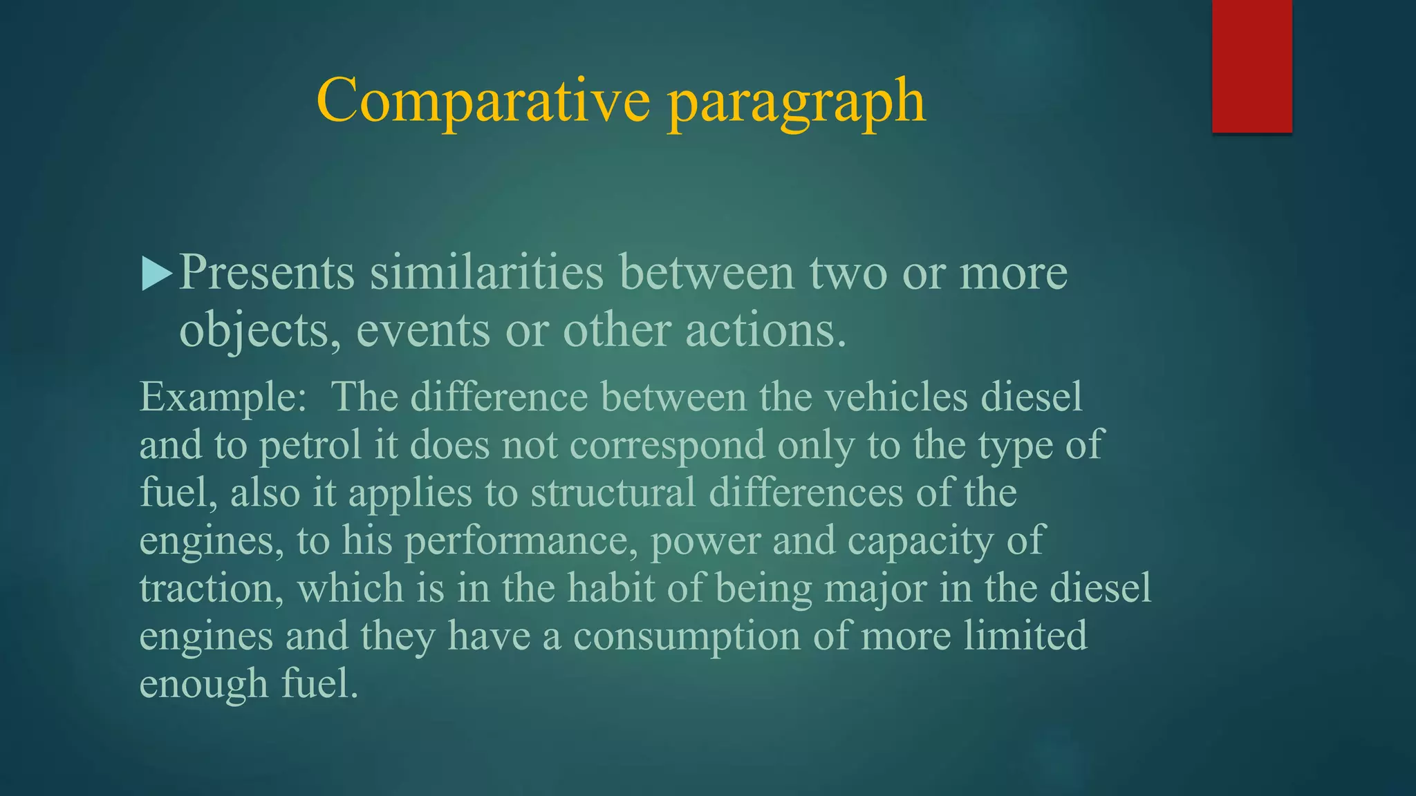 Types of paragraphs | PPTX