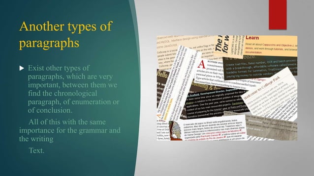 Types of paragraphs | PPT