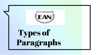 Types of paragraphs | PPT