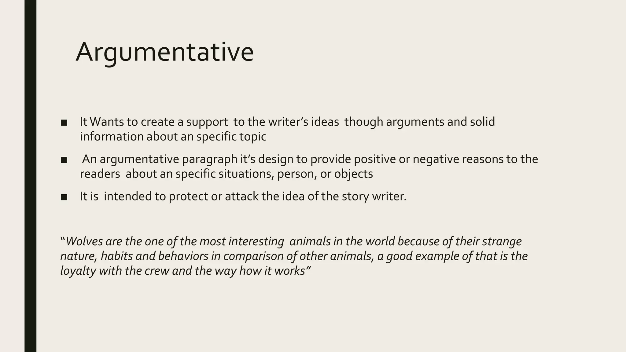 Types of paragraphs | PPT