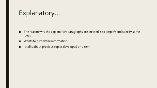 Types of paragraphs | PPT