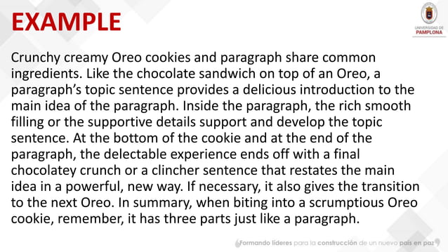 Types of Academic Paragraphs. Explanation | PPT