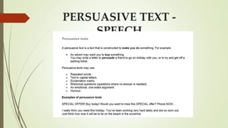Types of paragraphs | PPTX
