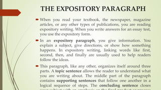 T.C. Types of paragraphs | PPTX