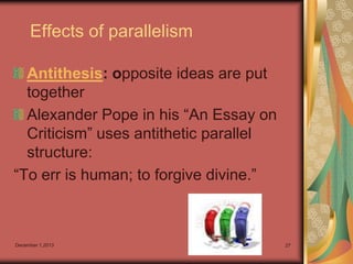 Parallelism Examples In Literature